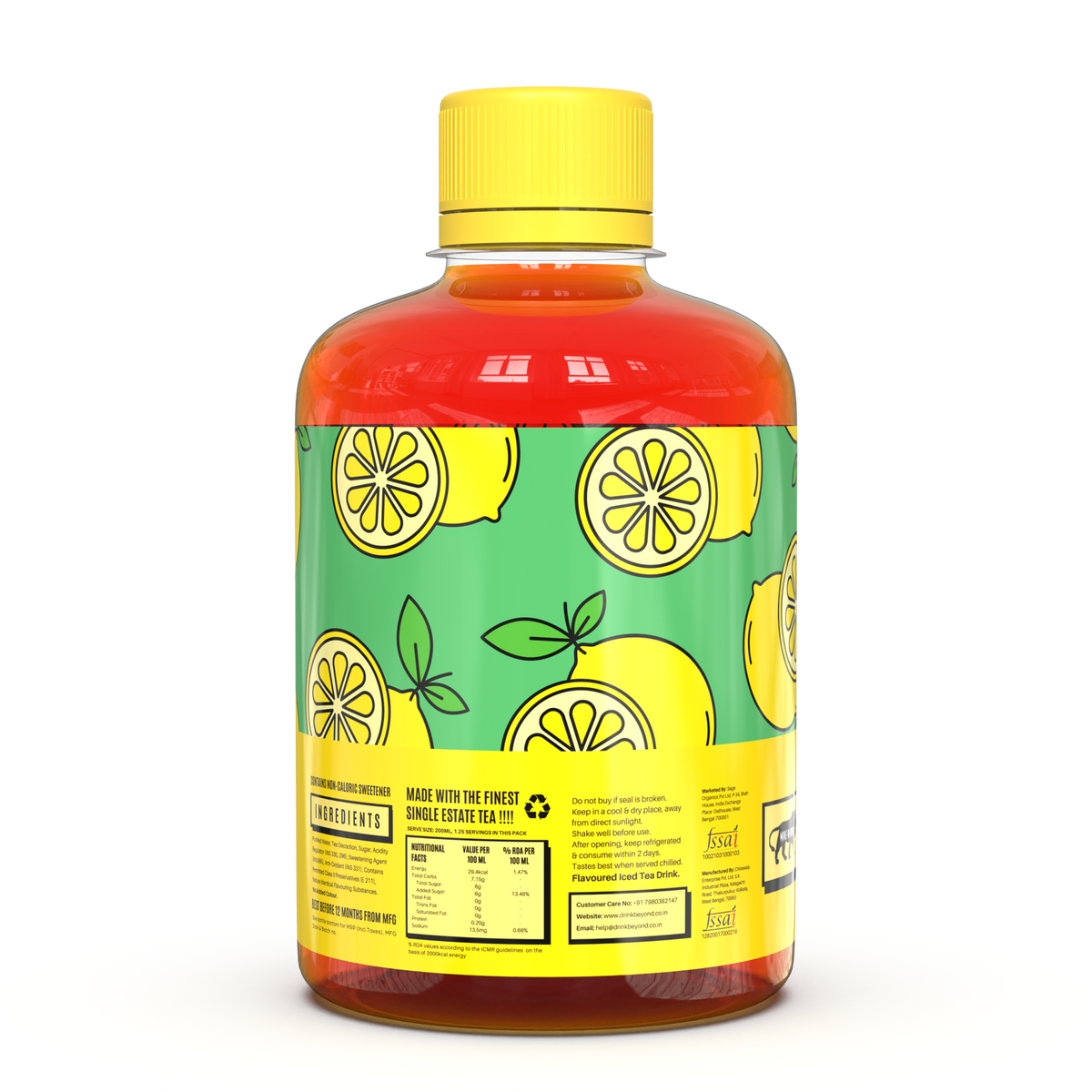 Lemon Iced Tea (250 ml X 6 pack) – Beyond Water