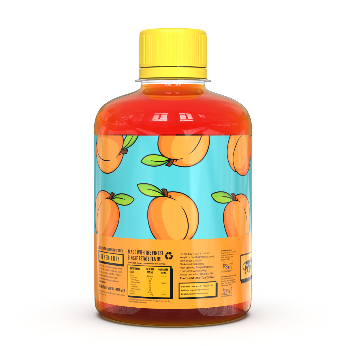 Peach Iced Tea (250 ml X 6 pack) – Beyond Water
